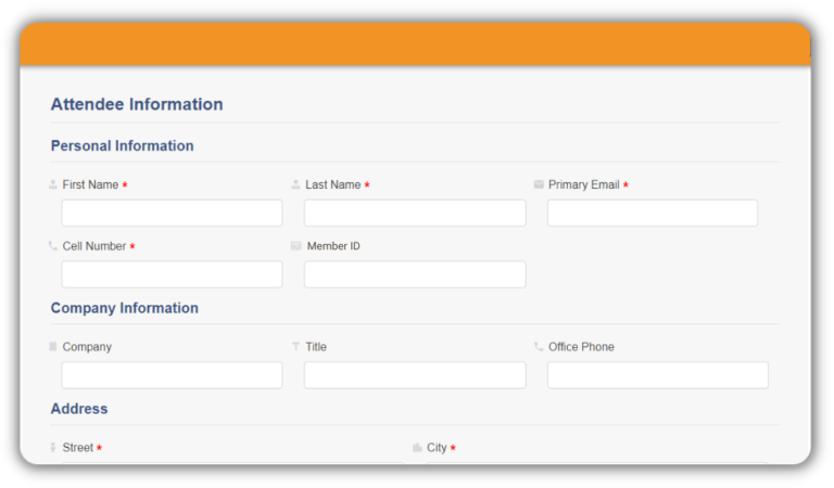 Attendee registration | Apps4Org