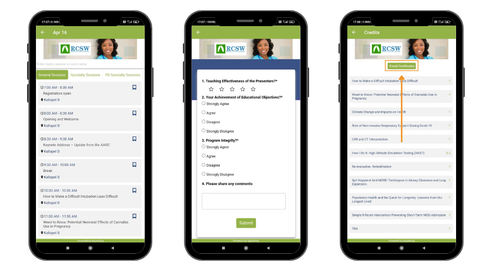 RCSW Annual Conference Attendee Instructions - Apps4Org