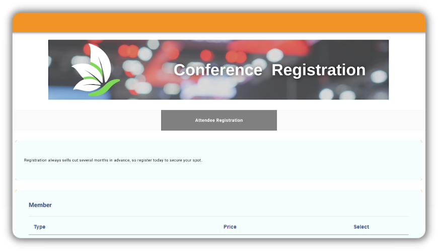 Attendee registration | Apps4Org