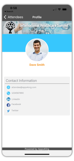 Best Conference App for In-Person and Hybrid Events | Apps4Org