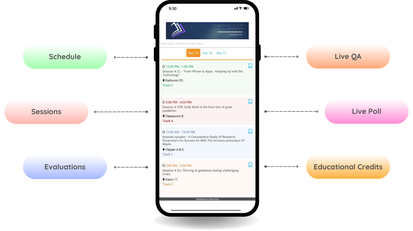 Event Schedule Management Software | Apps4Org