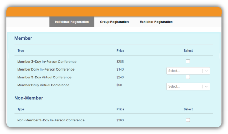 Attendee registration | Apps4Org